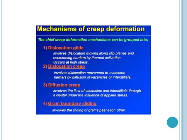 dislocation-Deformation Mechanism Maps for Bulk Materials | PPT