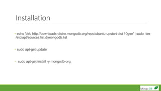 MongoDB | PPTX