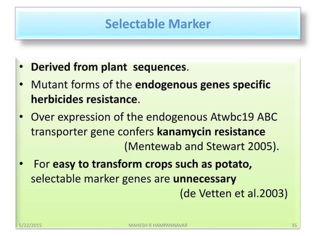 cisgenesis and intragenesis | PPTX
