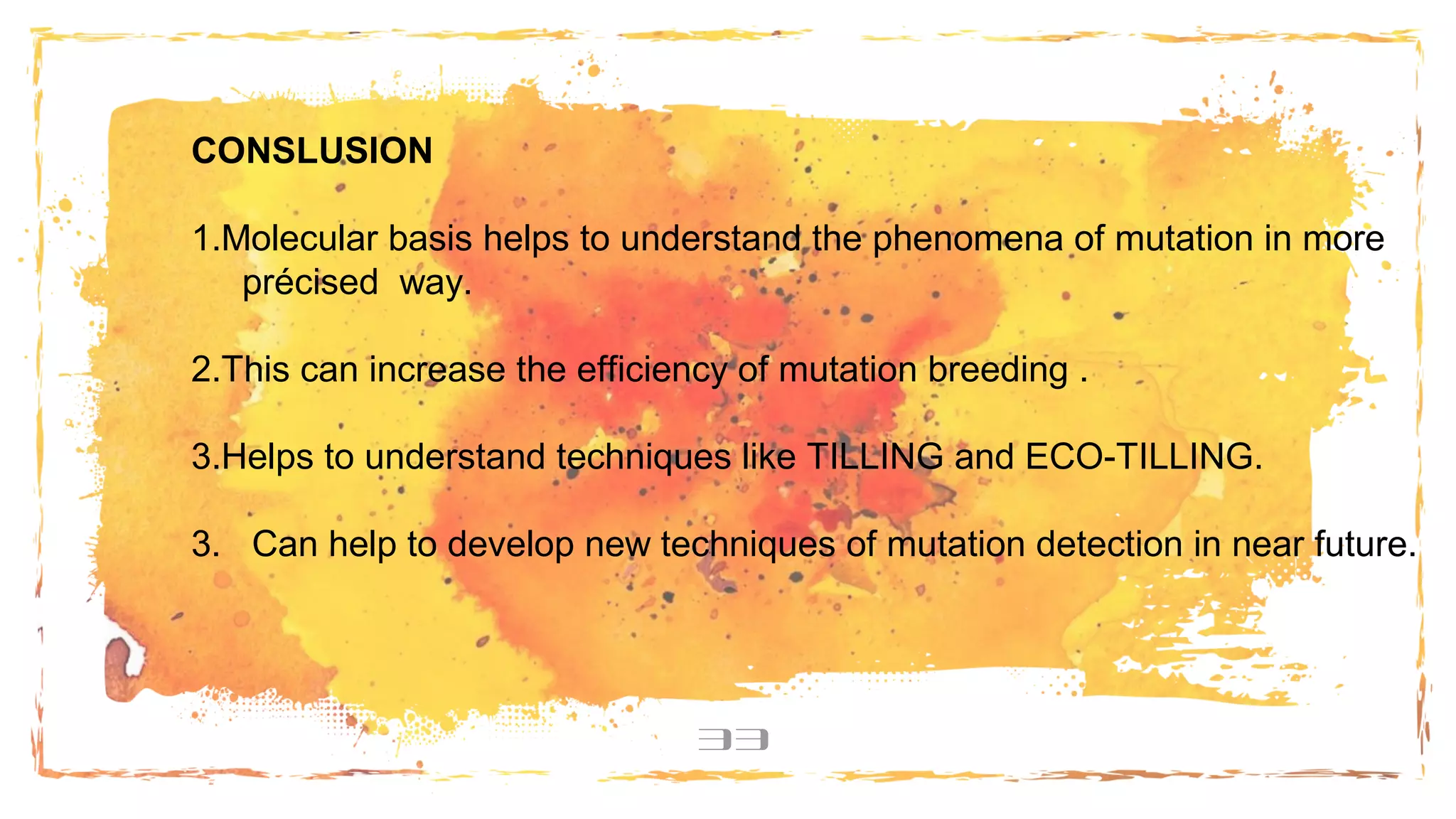 Molecular Basis of Mutation | PPT