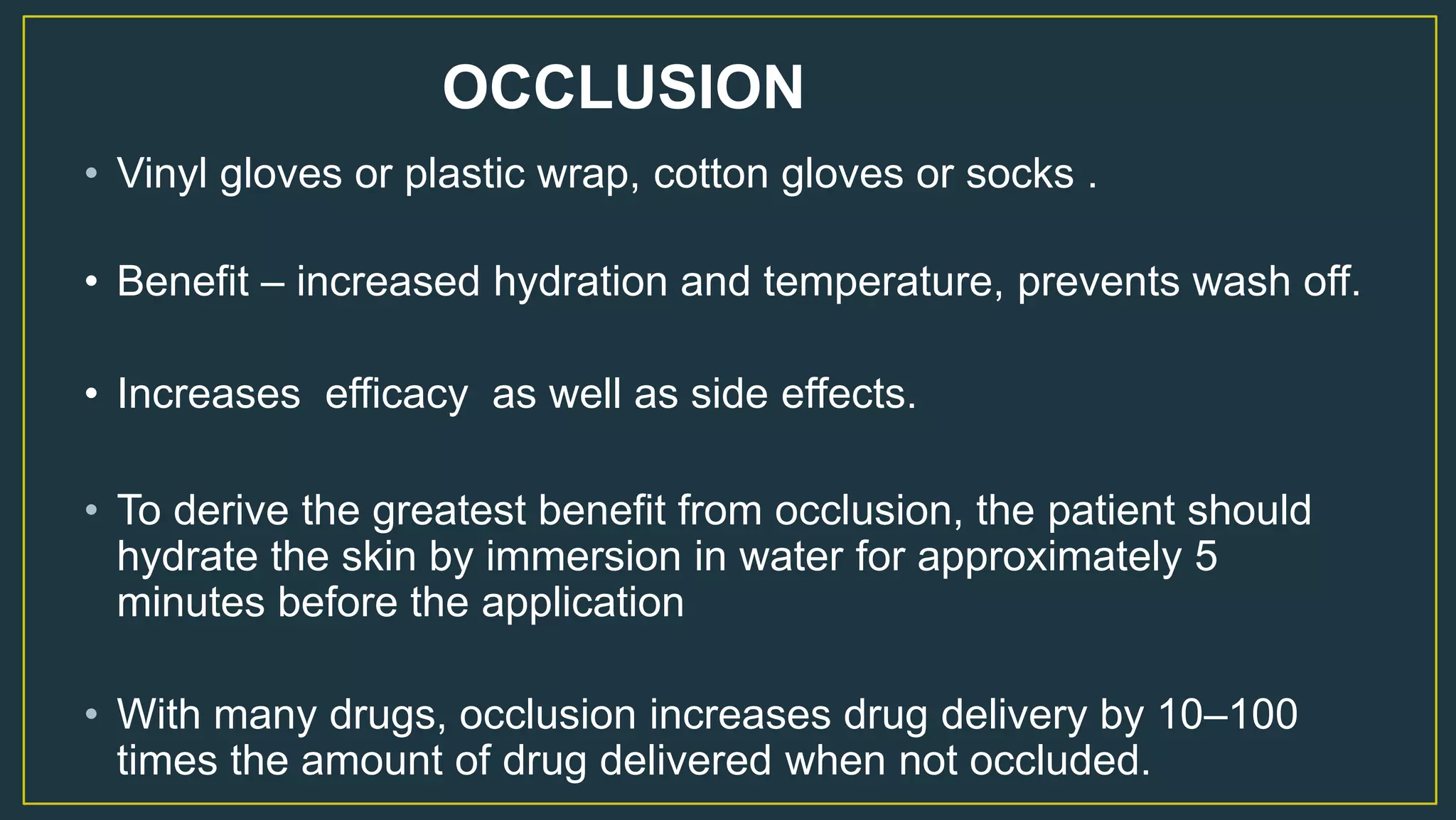 topical therapy in dermatology | PPTX