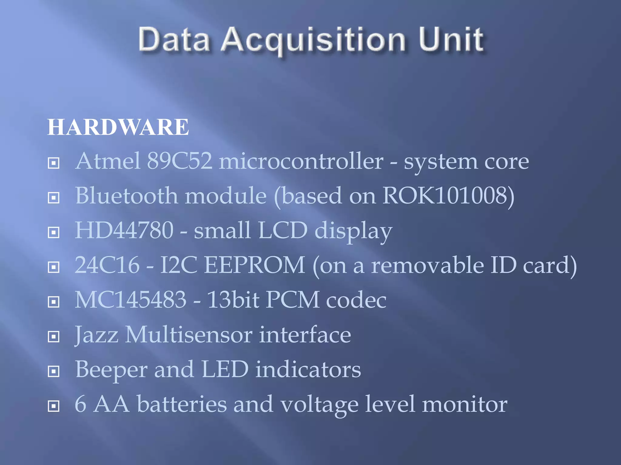 Blue Eyes Technology - Power Point Presentation | PPTX