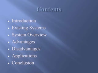 Blue Eyes Technology - Power Point Presentation | PPTX