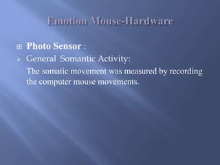 Blue Eyes Technology - Power Point Presentation | PPTX