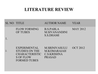 Seminar flow forming | PPT