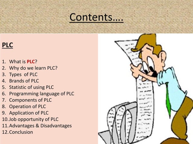 Presentation for EEE Engineer on PLC By Dilip Kumar | PPT