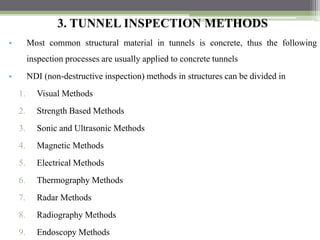 ROBOT AIDED TUNNEL INSPECTION AND MAINTENANCE SYSTEM | PPTX