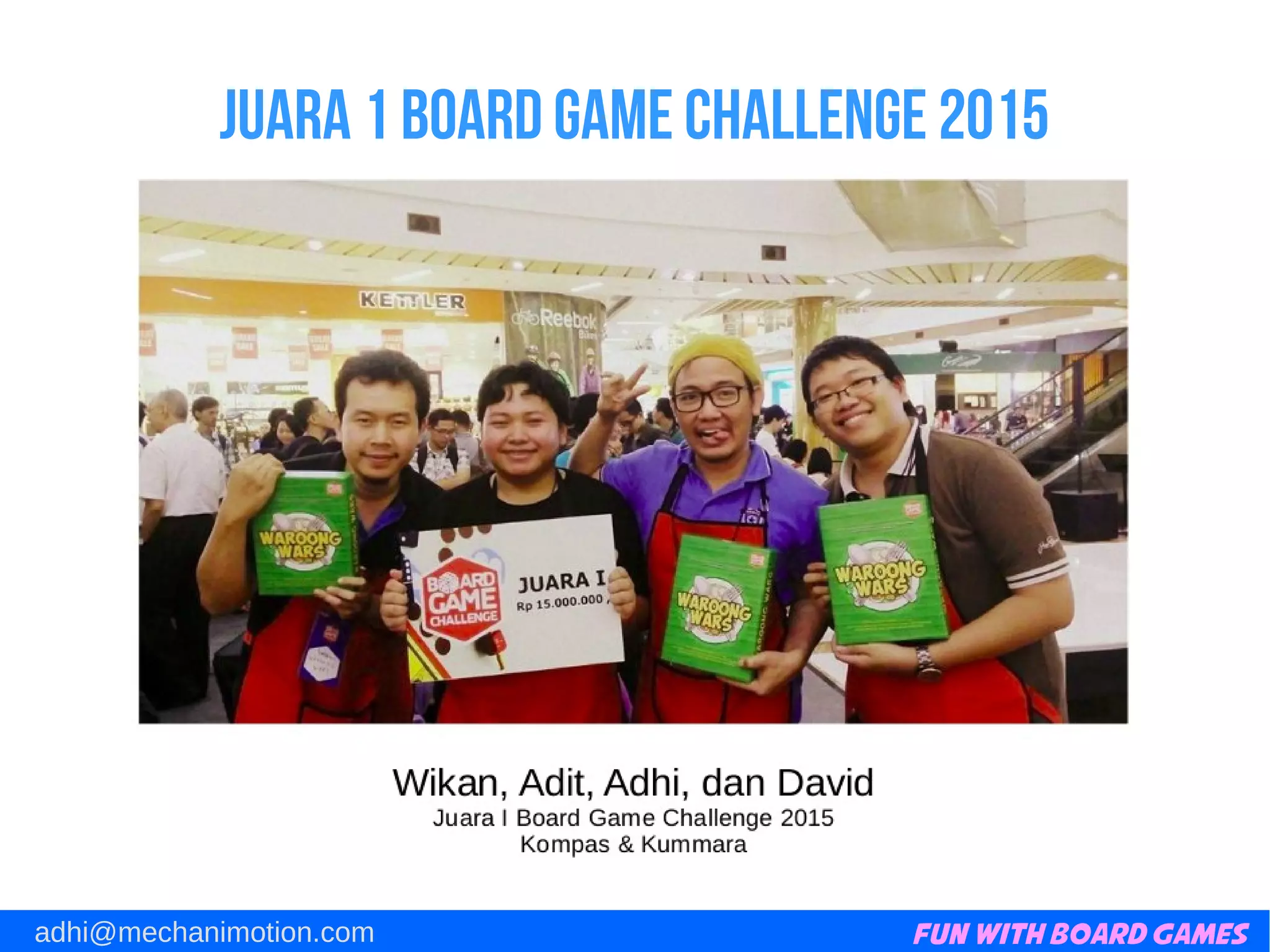 Seminar fun with board game | PDF