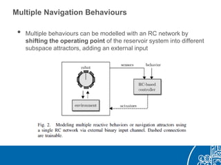 On Learning Navigation Behaviors for Small Mobile Robots With Reservoir Computing Architectures ...