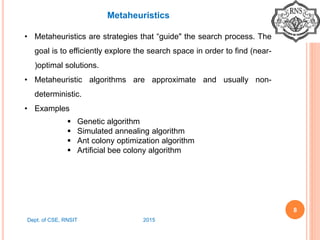 ABC-GSX:Hybrid method to solve TSP | PPTX