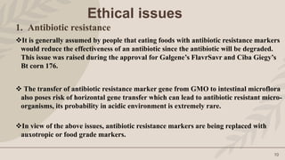 Ethical issues associated with Genetically Modified Crops and ...