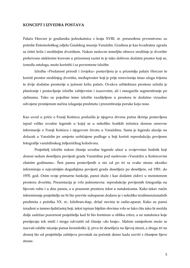 Seminar gmv izlozba koscec | PDF