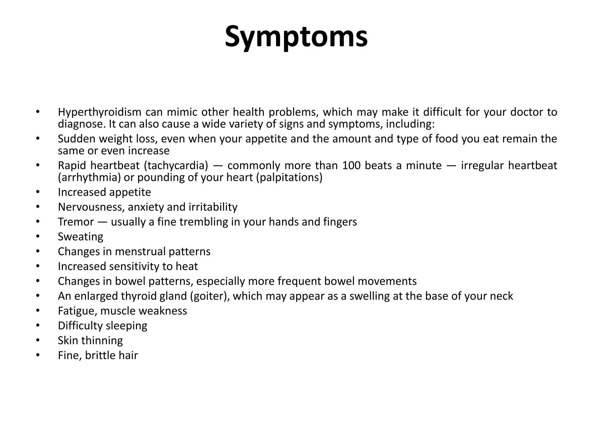 HYPERTHYROIDISM GRAVE'S DISEASE | PPTX