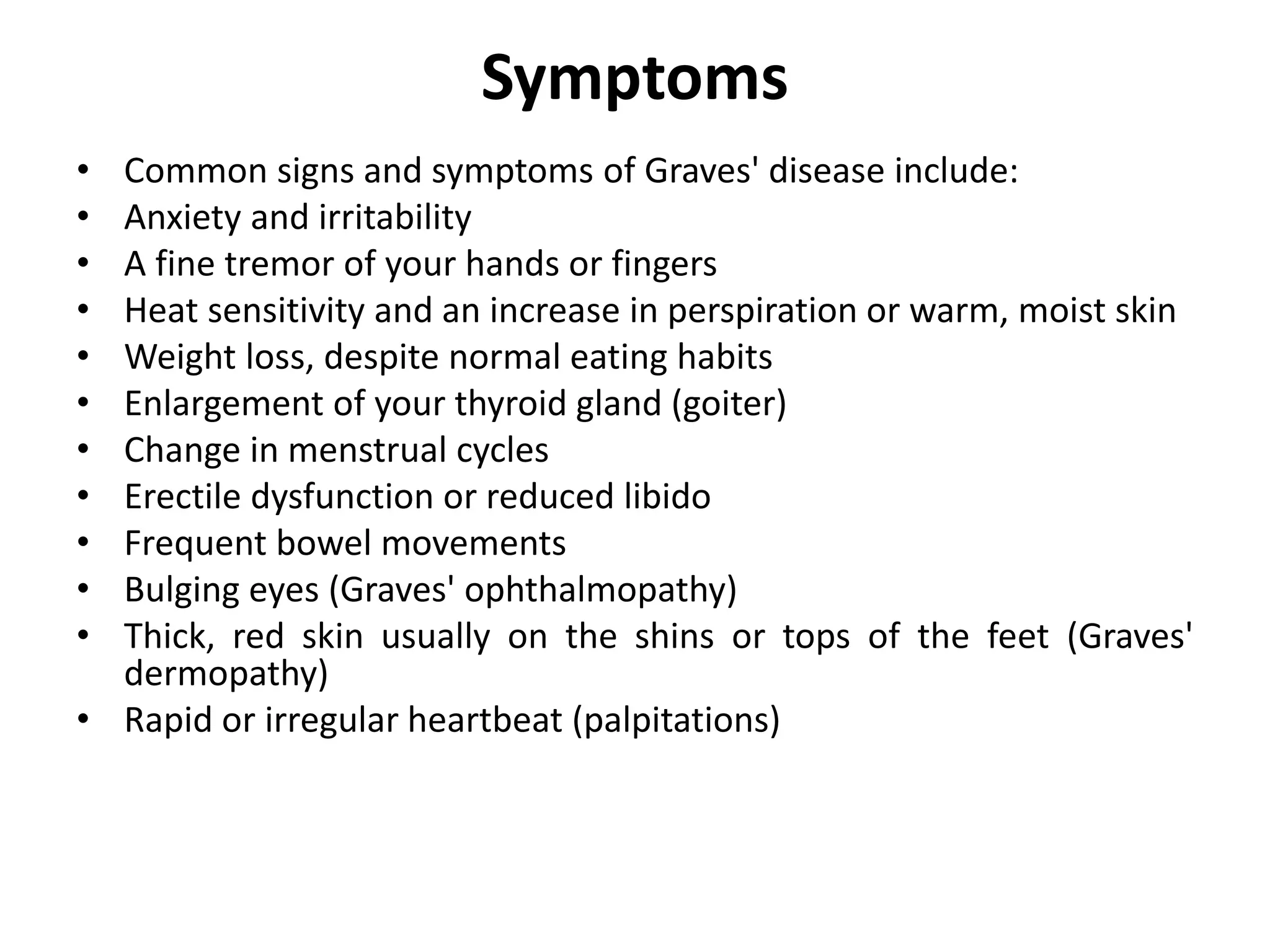 HYPERTHYROIDISM GRAVE'S DISEASE | PPTX