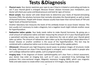 HYPERTHYROIDISM GRAVE'S DISEASE | PPTX
