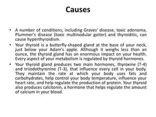 HYPERTHYROIDISM GRAVE'S DISEASE | PPTX