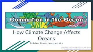 Commotion in the Ocean | PPTX