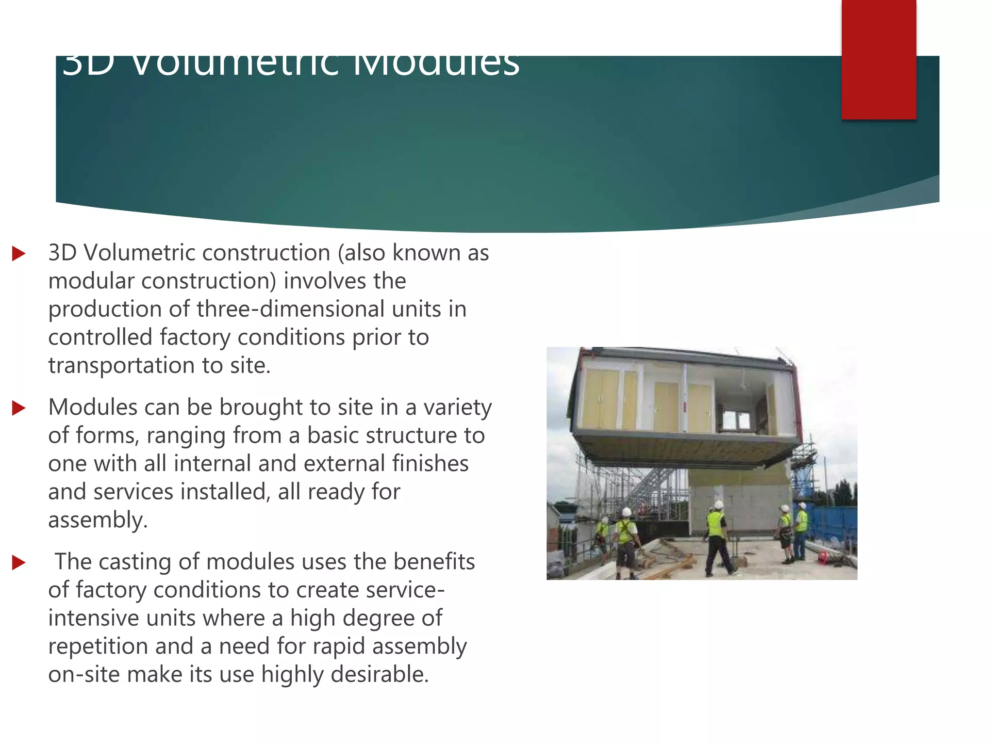 MODERN CONSTRUCTION METHODS | PPTX