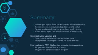 Game Networking for Online games | PPTX