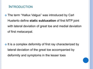 Hallux valgus | PPT