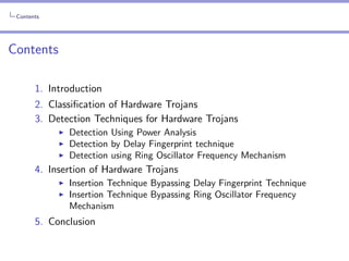 Hardware Trojans | PDF