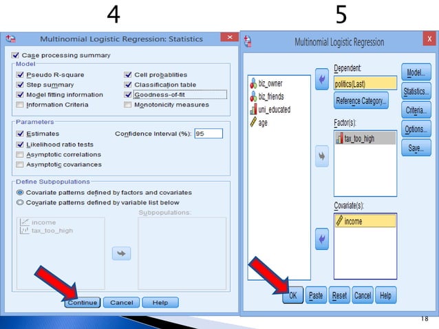 Multinomial Logistic Regression Analysis | PPTX