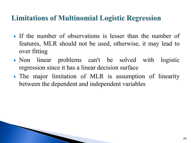 Multinomial Logistic Regression Analysis | PPTX