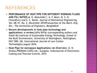 Seminar heatpipe | PPT
