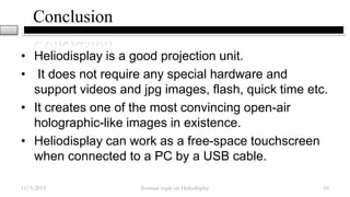heliodisplay | PPT