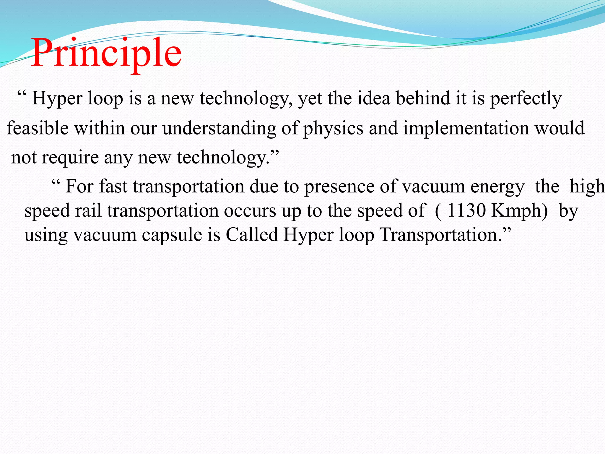 Seminar hyperloop | PPTX