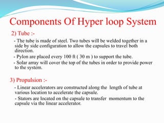 Seminar hyperloop | PPTX