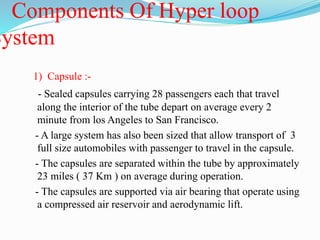 Seminar hyperloop | PPTX