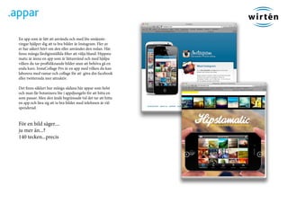 Bild i sociala medier | PDF | Photo Editing Software | Computer ...