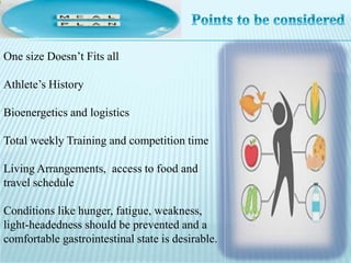 Sports Nutrition | PPTX