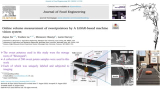 Use of sensor technology for real monitoring quality of vegetable crops ...