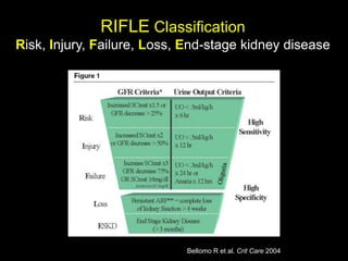 Acute kidney injury in critically ill patients in the new millenium ...