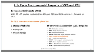 The Role of Carbon Capture Storage (CCS) and Carbon Capture Utilization ...