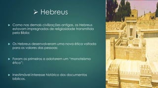 A educação nas antigas civilizações. | PPTX