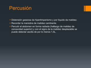 Semiología Médica-Seminario de Ascitis | PPTX