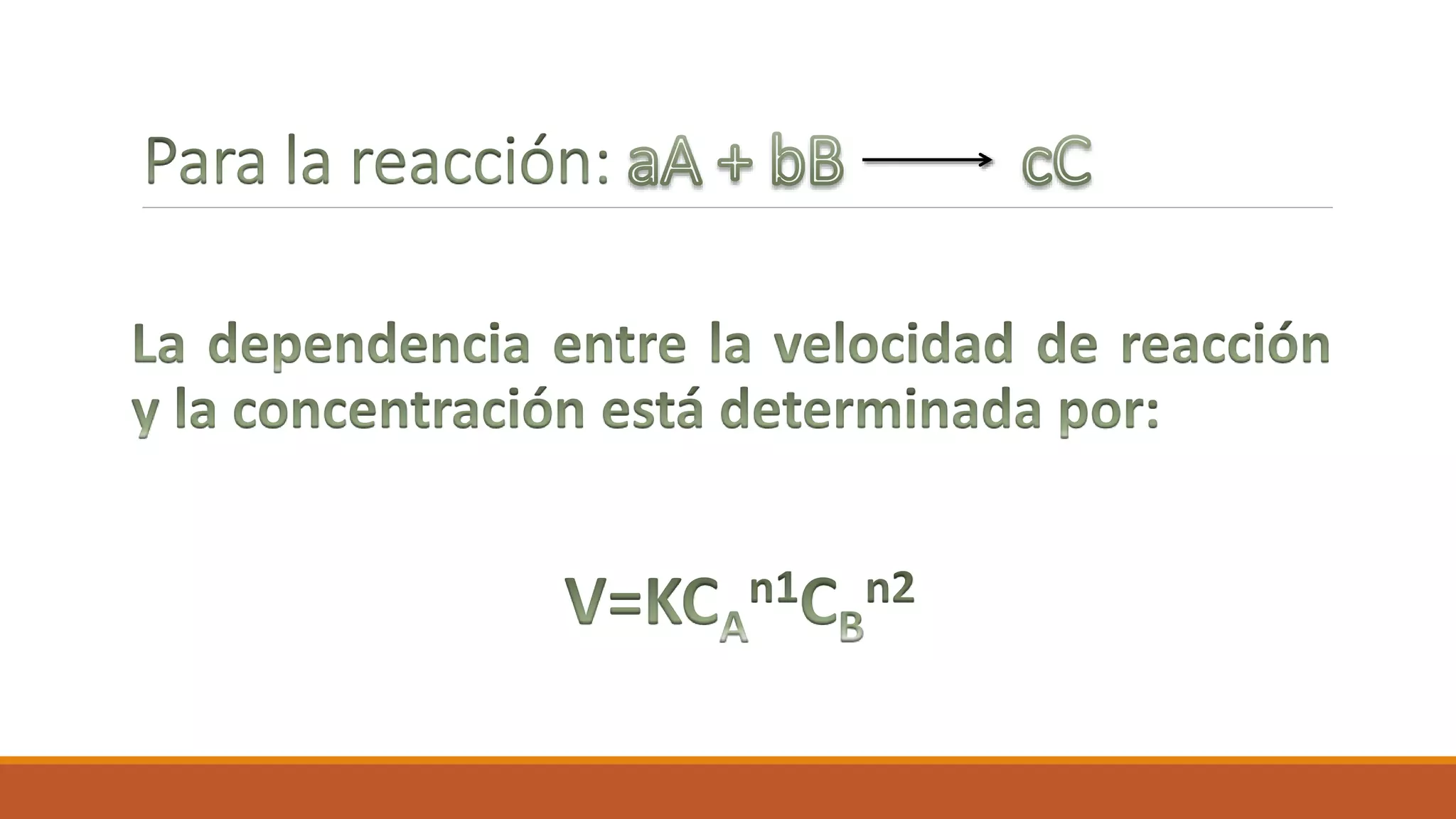 Cinética de las reacciones químicas-Determinación del orden de reacción ...