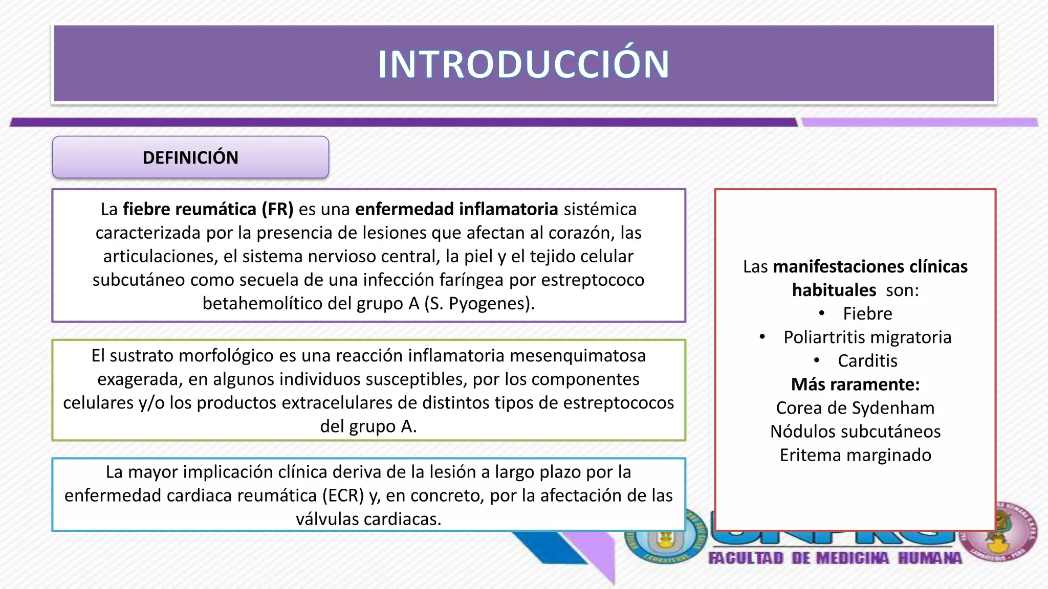 FIEBRE REUMÁTICA | PDF | Infectious Diseases | Diseases and Conditions