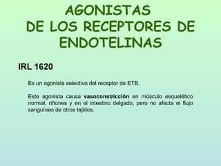 Endotelinas | PPT