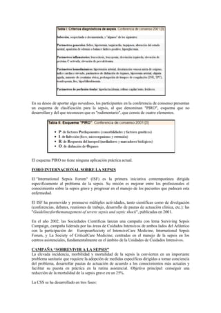 Seminario Sepsis | DOCX