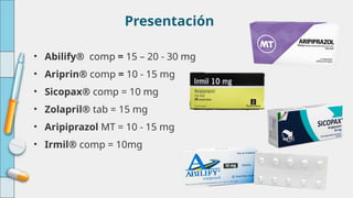 Seminario farmacos antipsicóticos tipicos y atipicos | PPTX