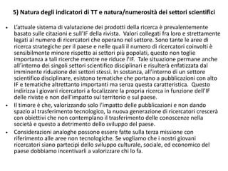 La Valutazione della Terza Missione nelle Università Italiane e negli ...
