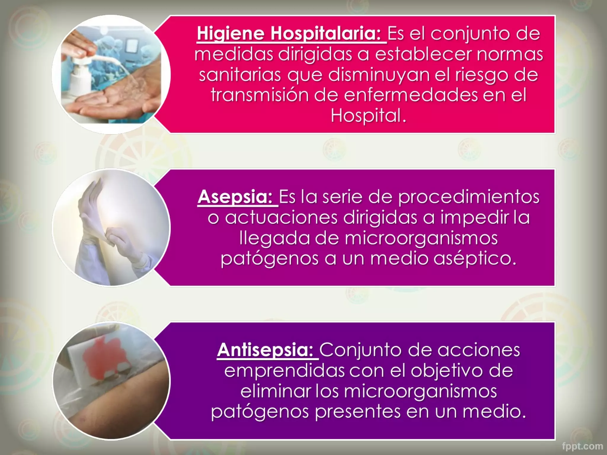 Técnicas de asepsia y antisepsia, sutura y nudo | PPT