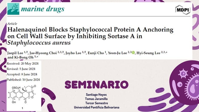 Seminario - Biología Molecular (Santiago Hoyos - Tomas Jaramillo) | PPT