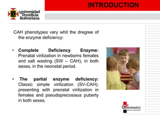 Congenital Adrenal Hyperplasia (CAH) | PPTX
