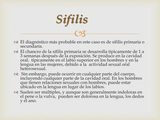 Caso Clínico: Sífilis | PPTX