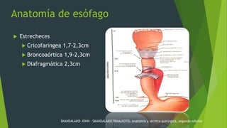patologia benigna de esofago | PPTX